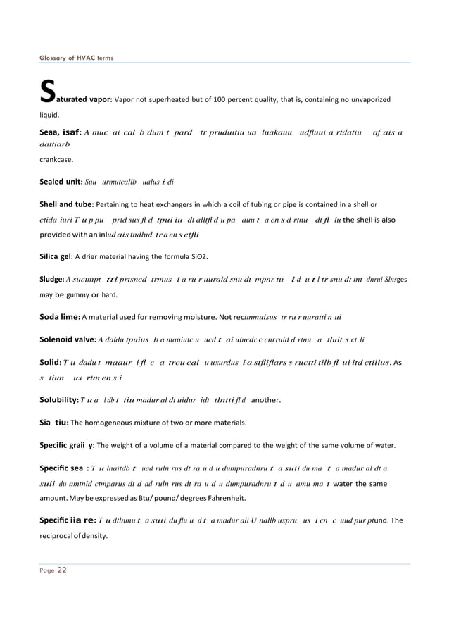 Glossary of HVAC Terms | PDF | Home Appliances | Home & Garden
