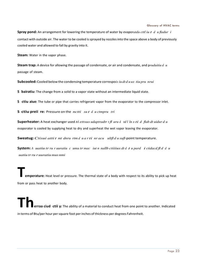 Glossary of HVAC Terms | PDF | Home Appliances | Home & Garden