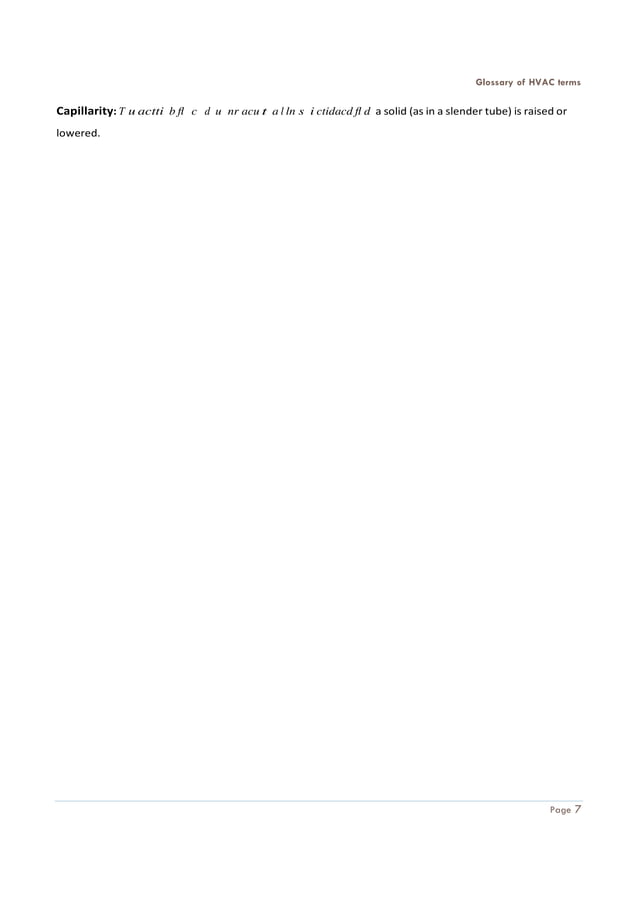 Glossary of HVAC Terms | PDF | Home Appliances | Home & Garden