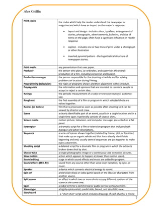 Glossary of media terms | DOC