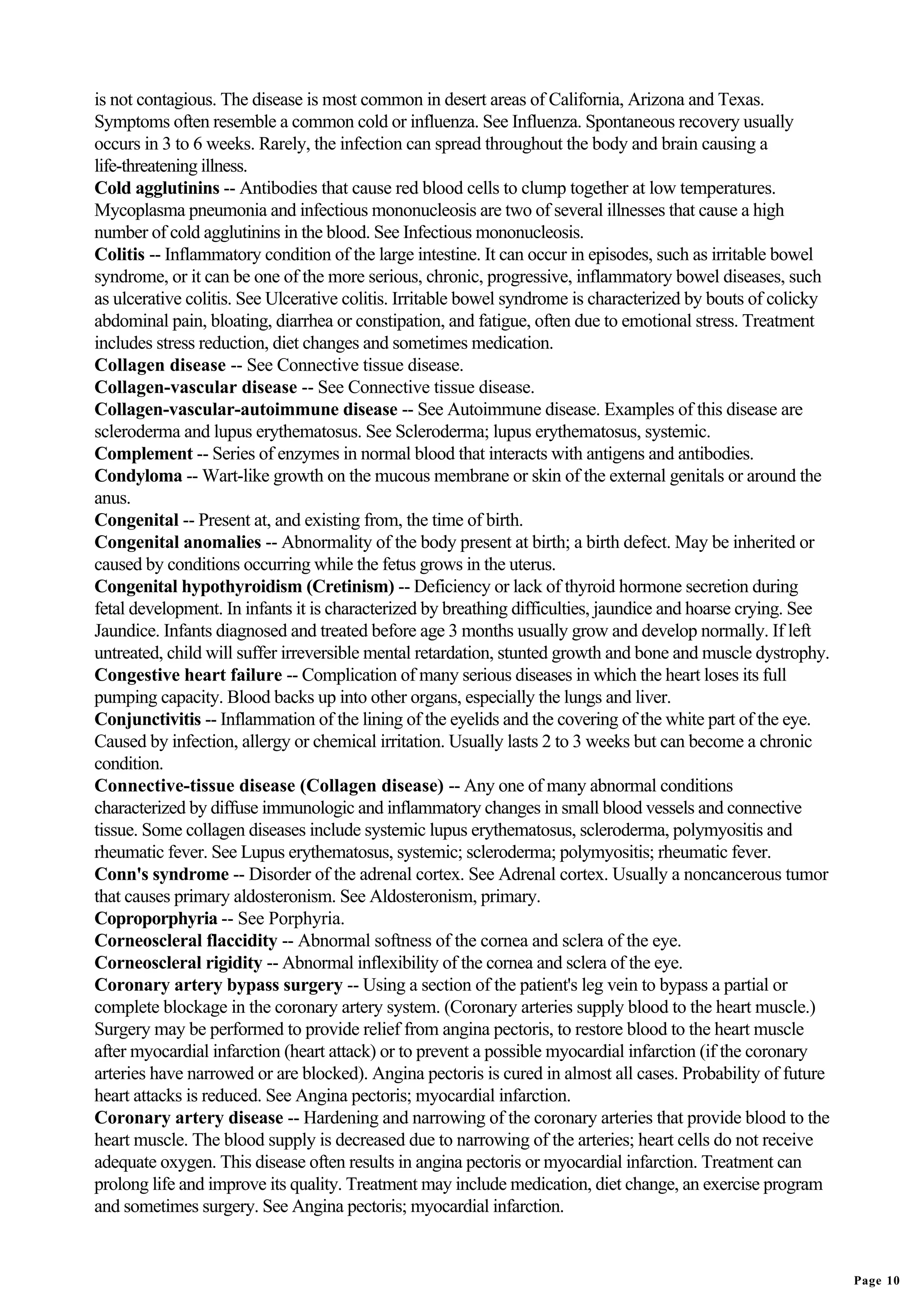 Glossary of medical terms | PDF