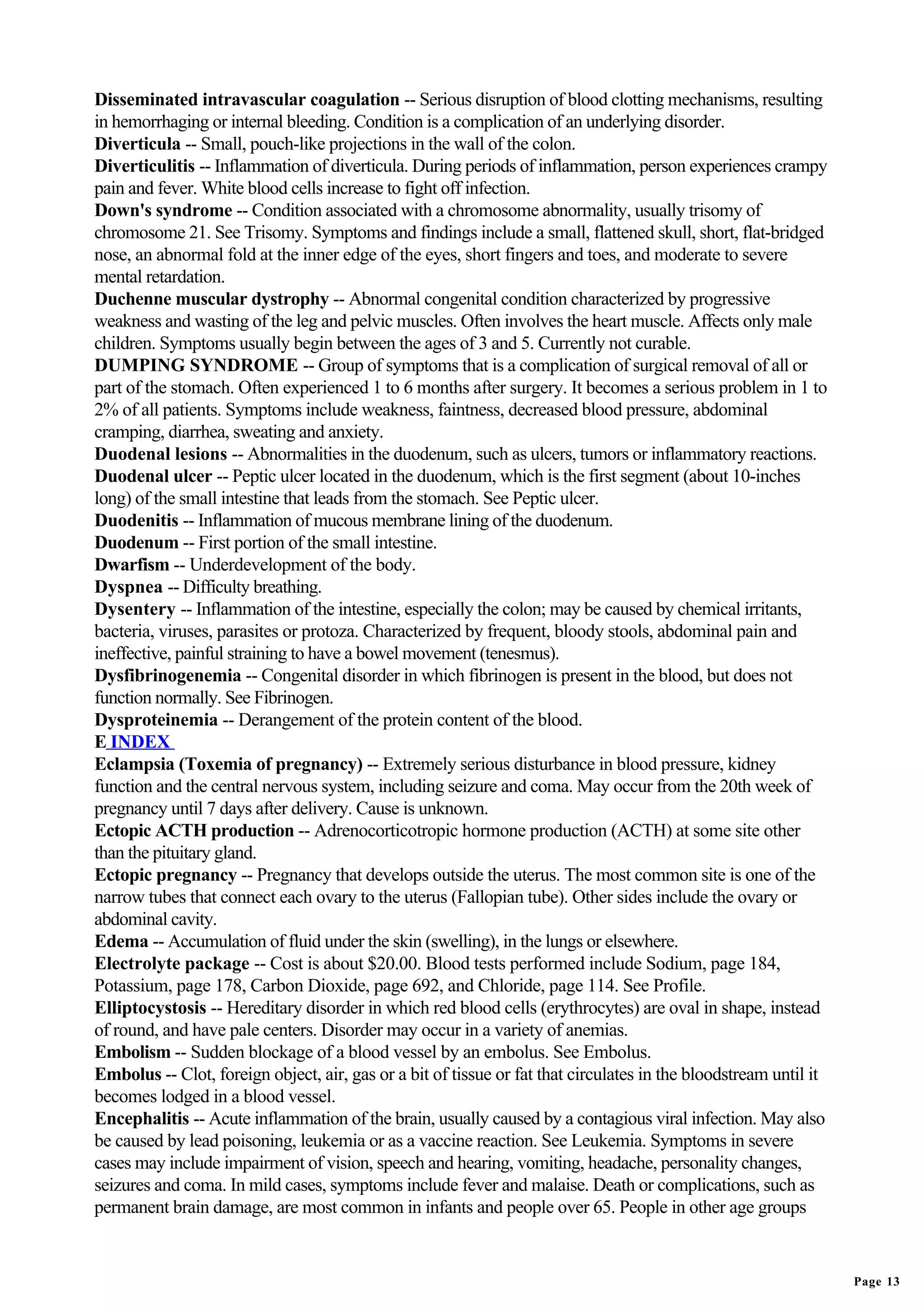 Glossary of medical terms | PDF