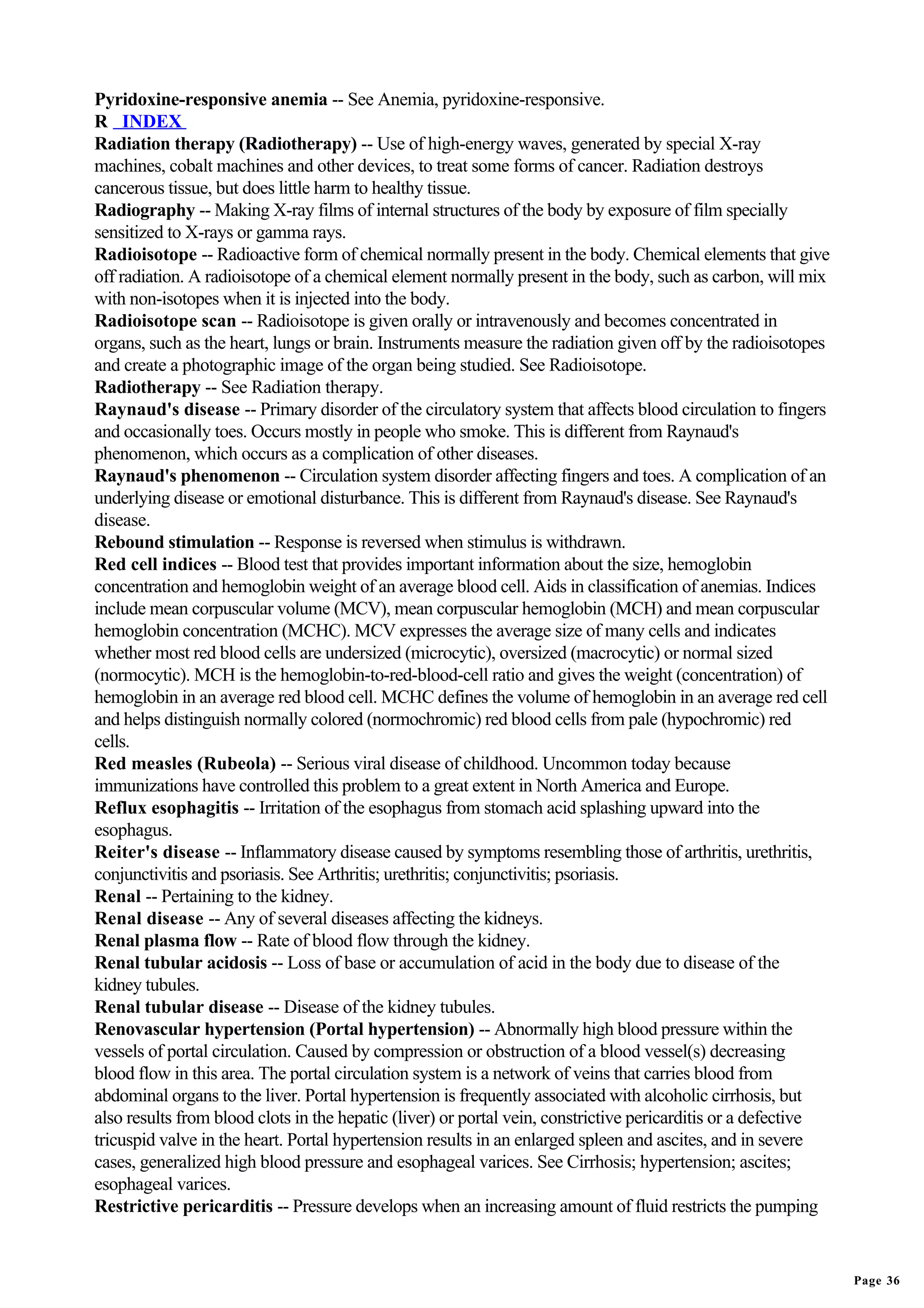Glossary of medical terms | PDF