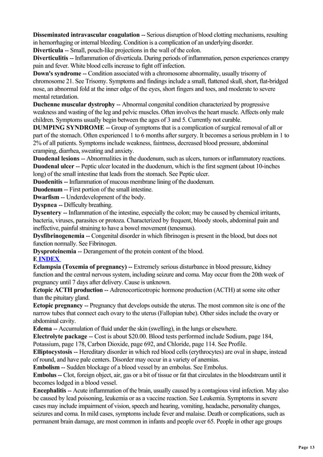 Glossary of medical terms | PDF