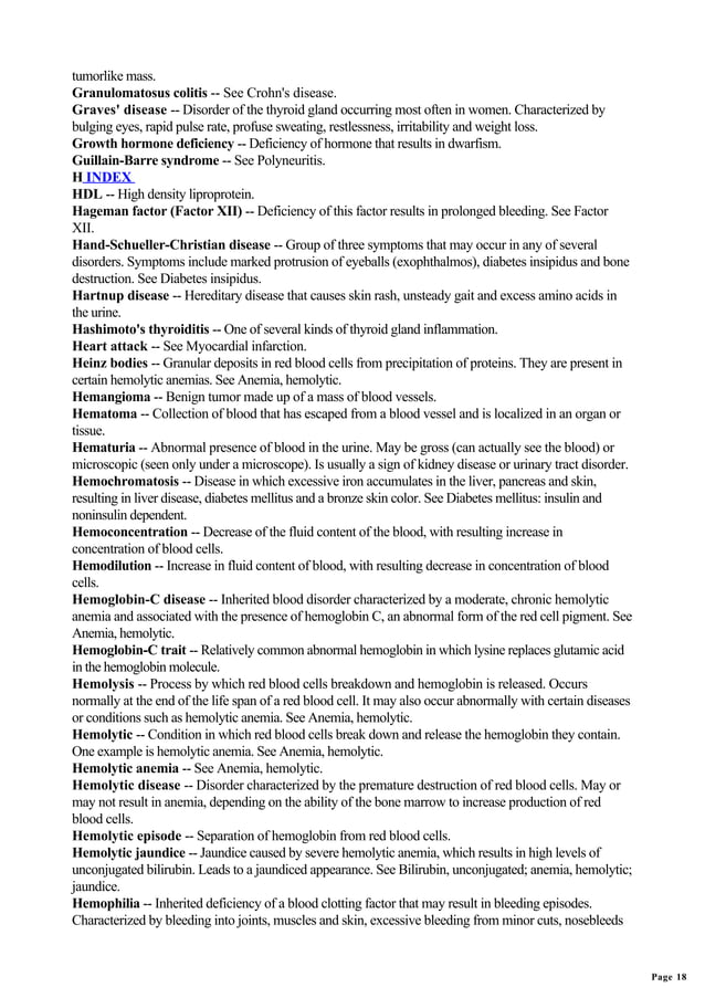 Glossary of medical terms | PDF