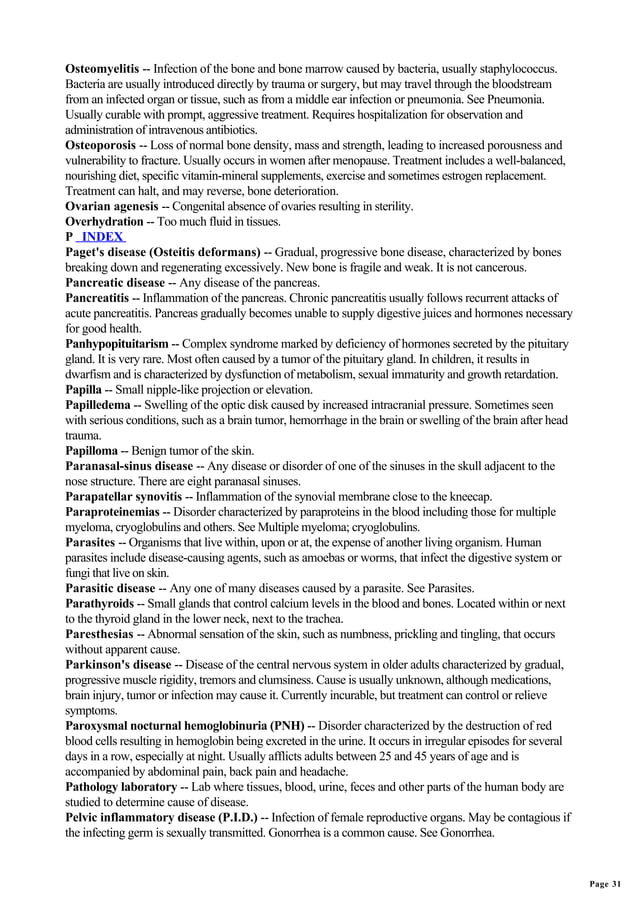 Glossary of medical terms | PDF