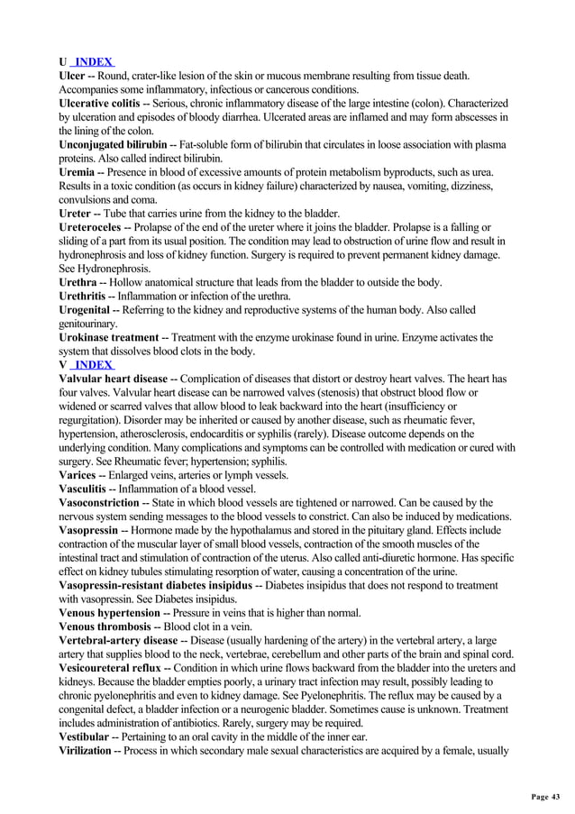Glossary of medical terms | PDF