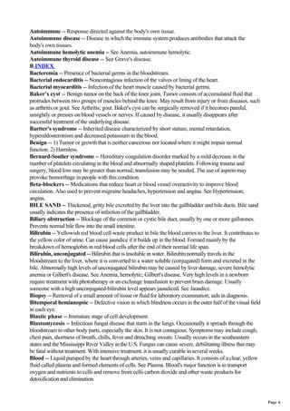 Glossary of medical terms | PDF