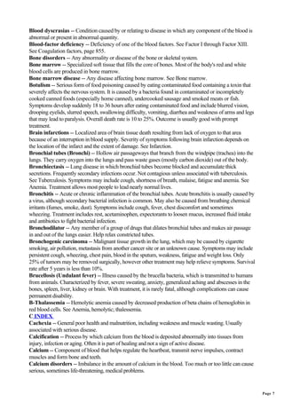 Glossary of medical terms | PDF