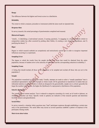 Glossary of Scientific Terms | PDF | Science