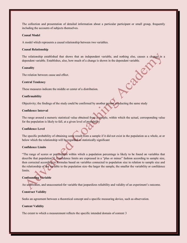 Glossary of Scientific Terms | PDF | Science