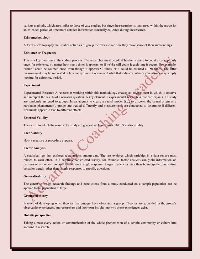 Glossary of Scientific Terms | PDF | Science