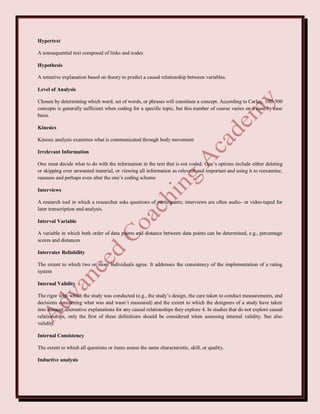 Glossary of Scientific Terms | PDF | Science