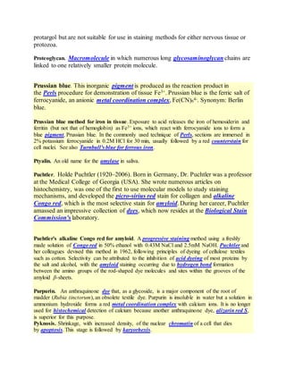 Glossary of staining methods, reagents, immunostaining, terminology and ...