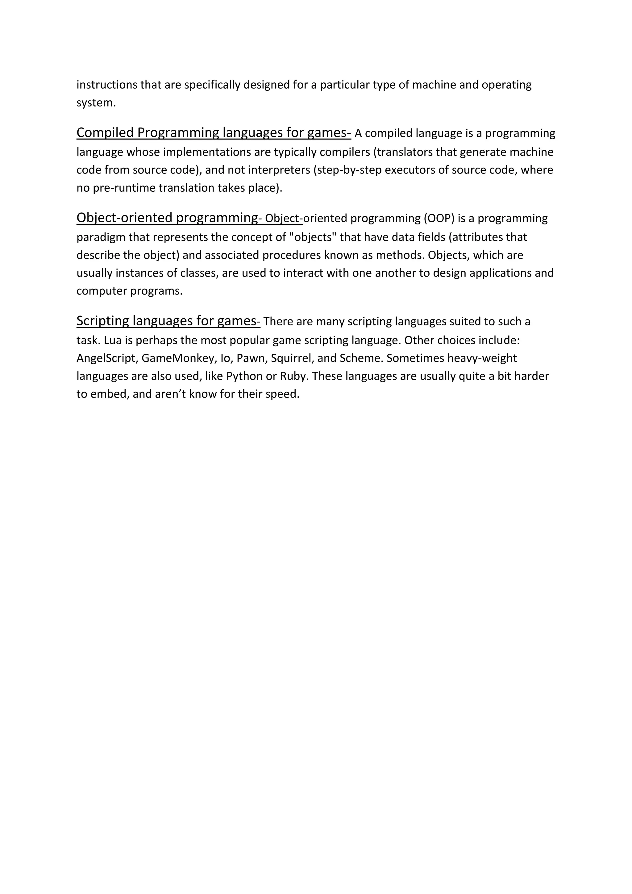 Glossary of terms (assignment...) | DOCX