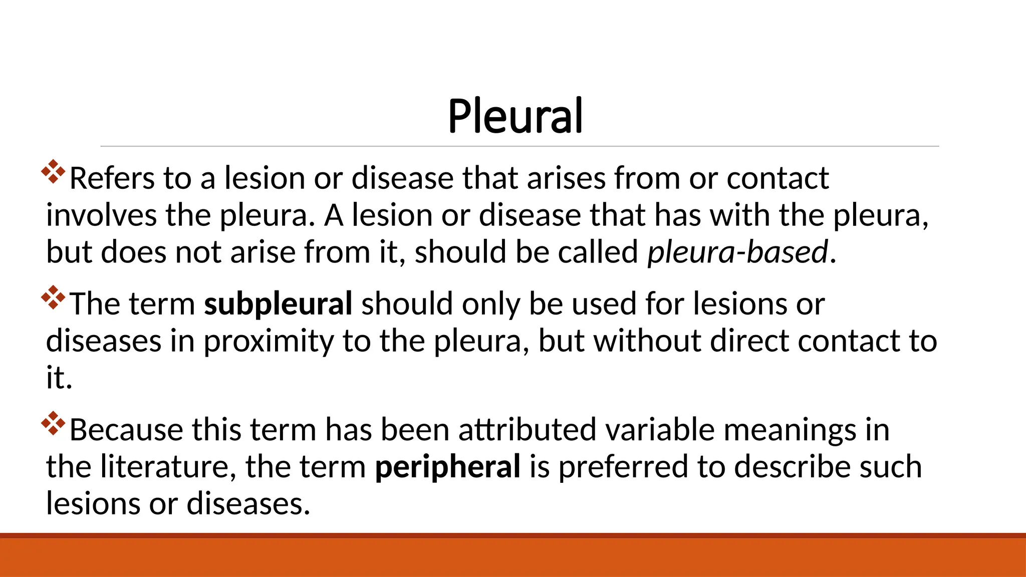 Glossary of terms in Thoracic Radiology: The Fleischner Society 2024 ...