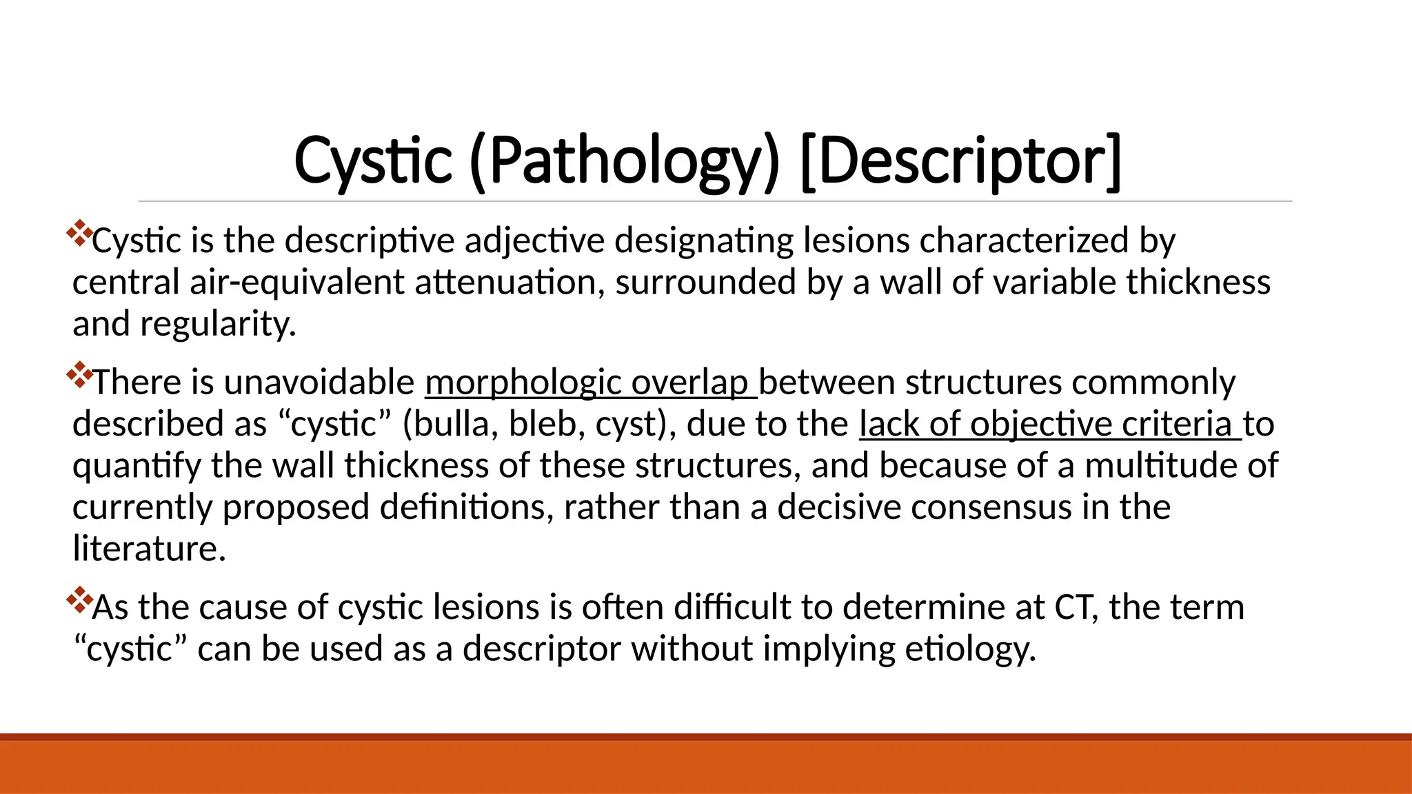 Glossary of terms in Thoracic Radiology: The Fleischner Society 2024 ...