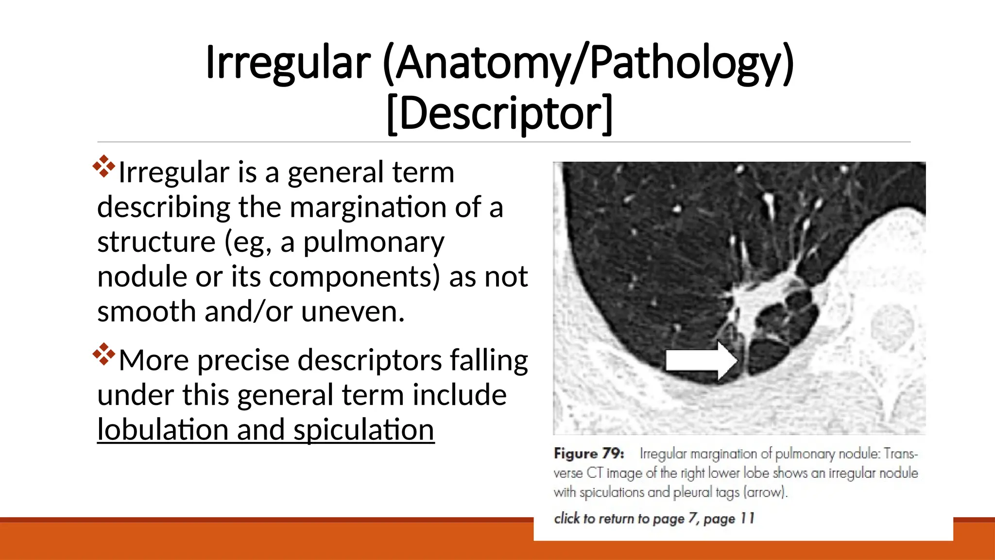 Glossary of terms in Thoracic Radiology: The Fleischner Society 2024 ...