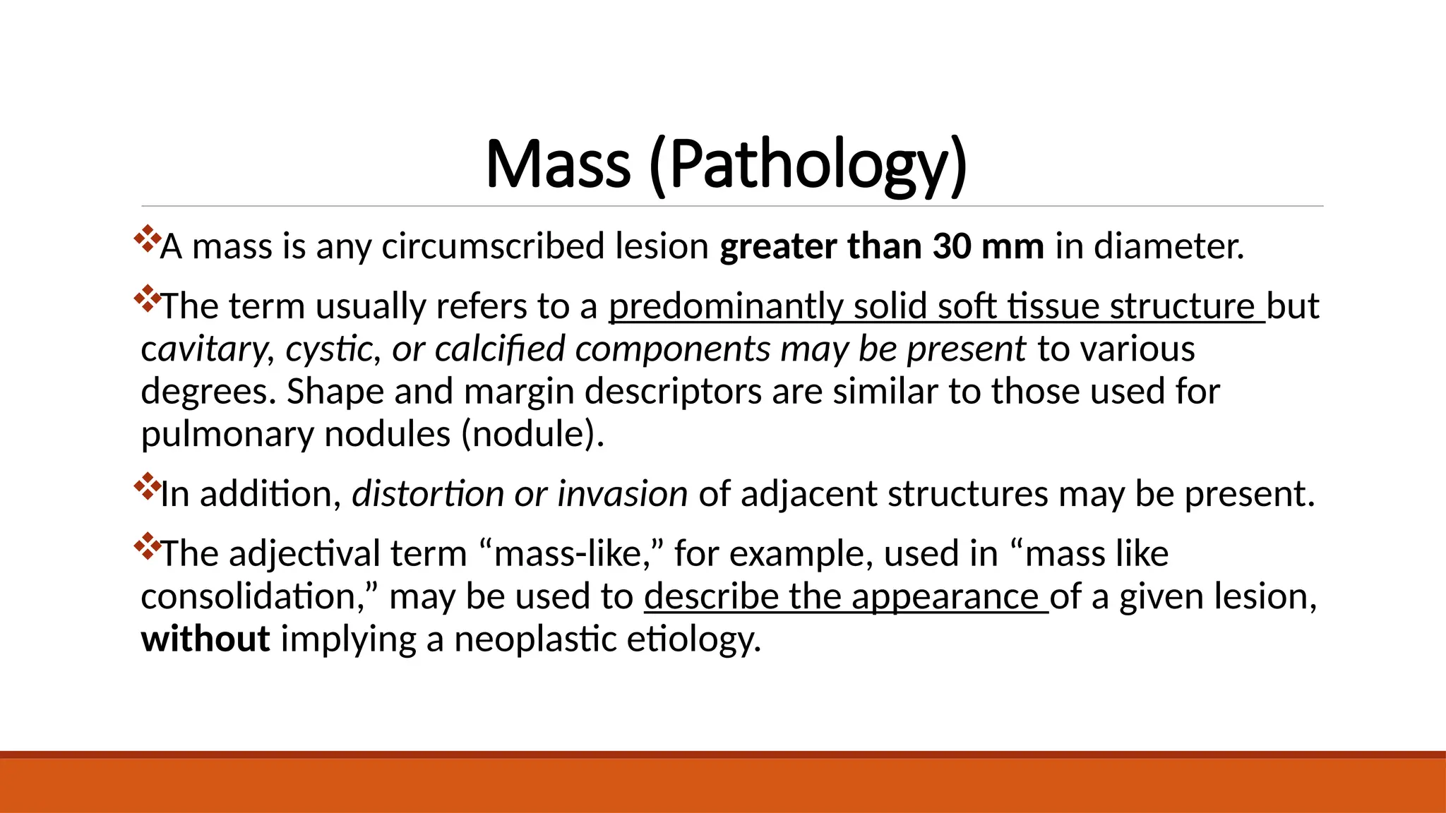 Glossary of terms in Thoracic Radiology: The Fleischner Society 2024 ...