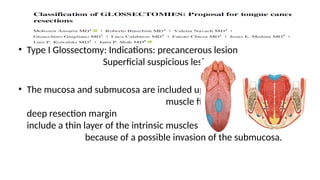 GLOSSECTOMY AND RECONSTRYCTION HEAD AND NECK CANCER | PPTX