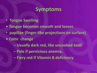 Glossitis | PPTX