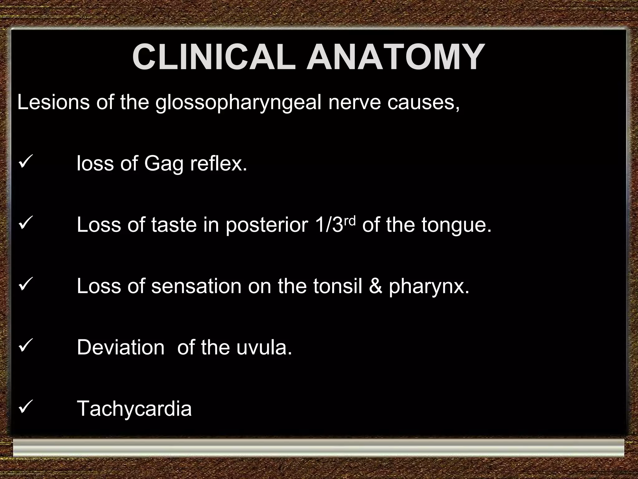 GLASSOPHARYNGEAL NERVE | PPTX