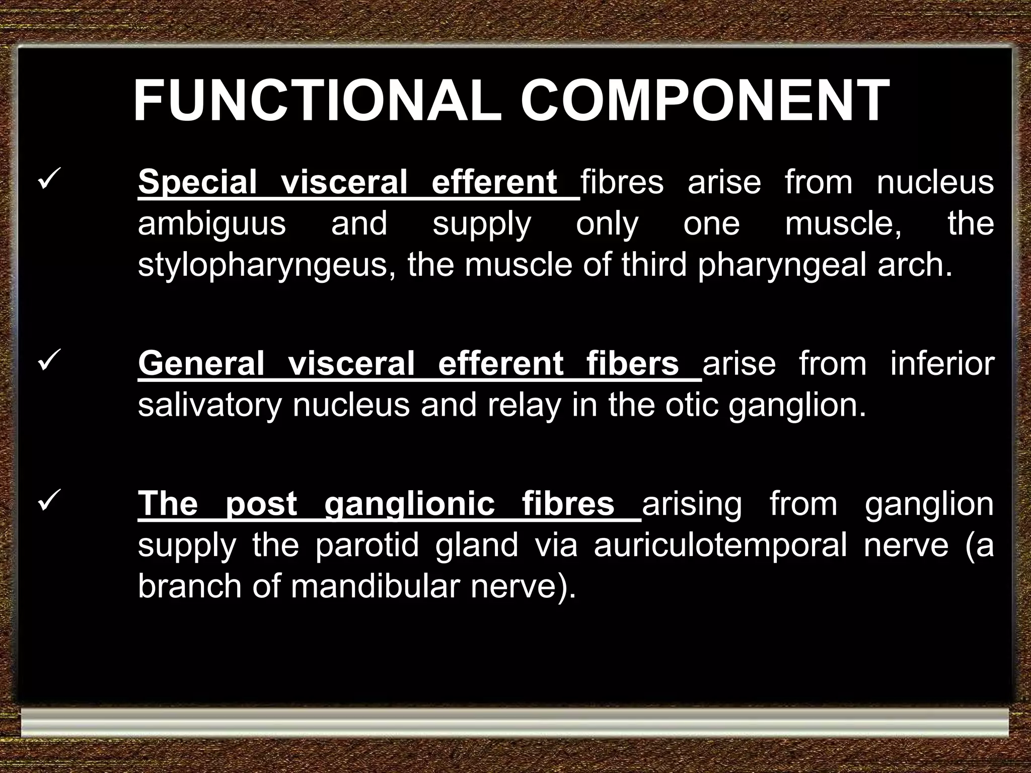 GLASSOPHARYNGEAL NERVE | PPTX