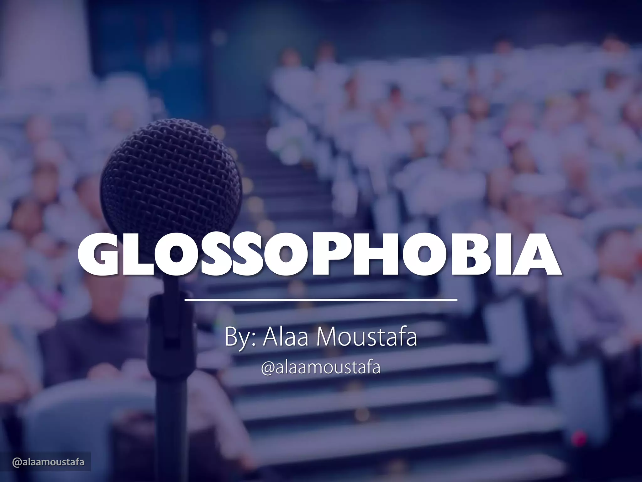 Glossophobia - Fear of Public Speaking | PDF