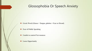 Glossophobia | PPT