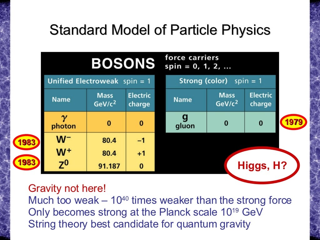 Standard Model of Particle Physics