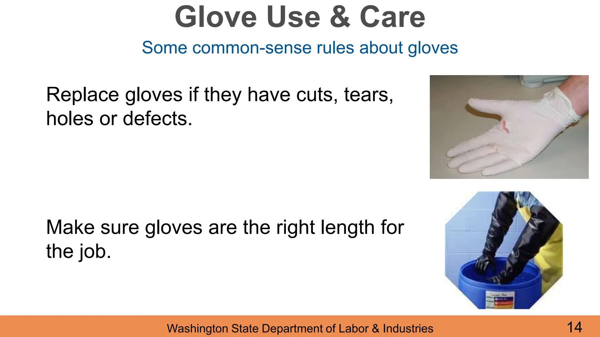 safety gloves . power point presentation | PPT