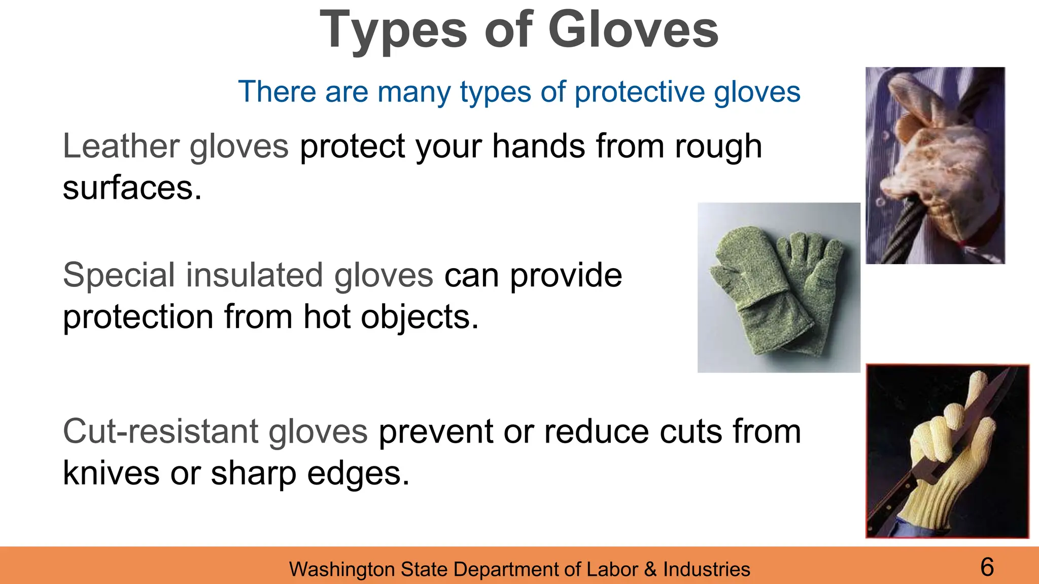 safety gloves . power point presentation | PPT