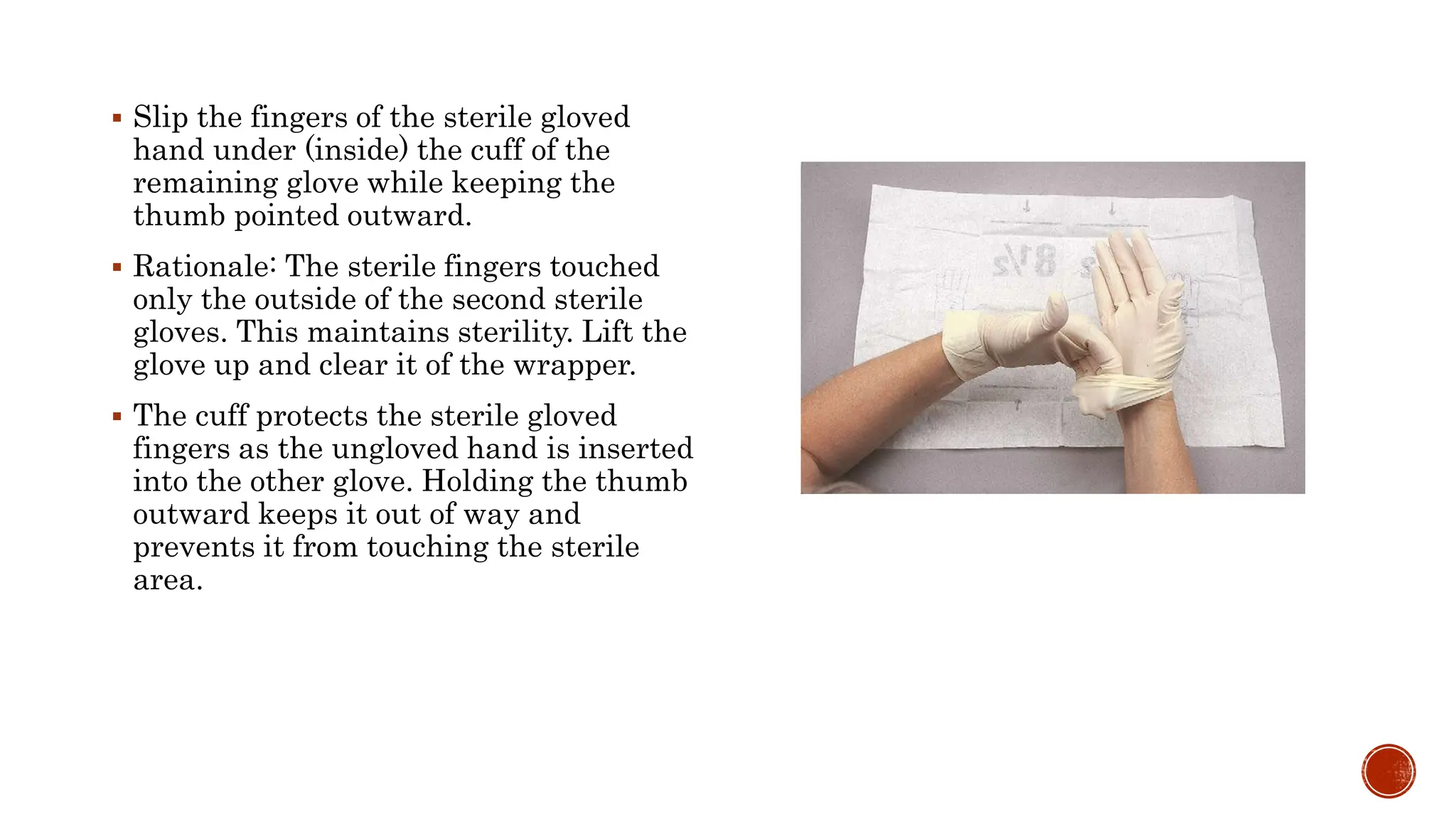 open gloving procedure for return demons | PPTX