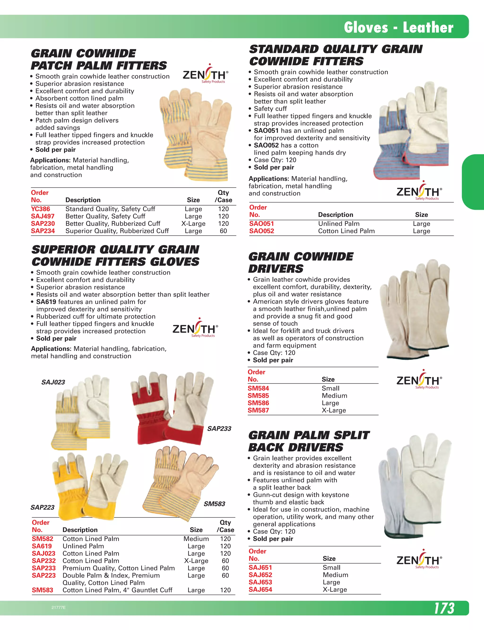 Gloves Selection Guide | PDF