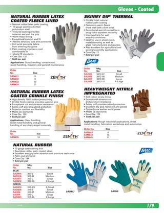 Gloves Selection Guide | PDF