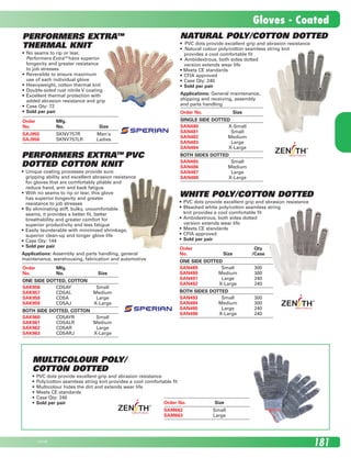 Gloves Selection Guide | PDF