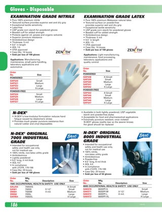 Gloves Selection Guide | PDF