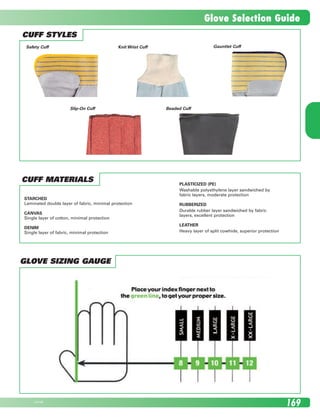 Gloves Selection Guide | PDF