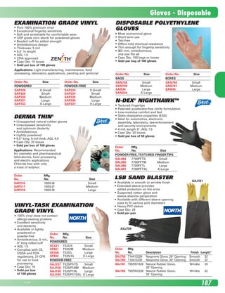 Gloves Selection Guide | PDF