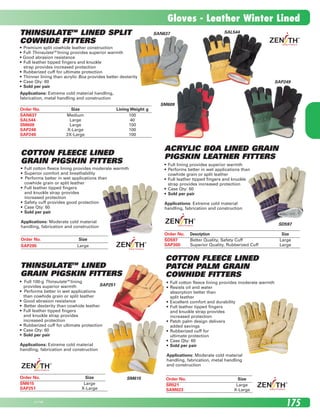 Gloves Selection Guide | PDF