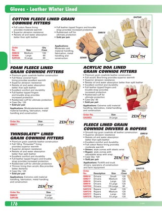 Gloves Selection Guide | PDF