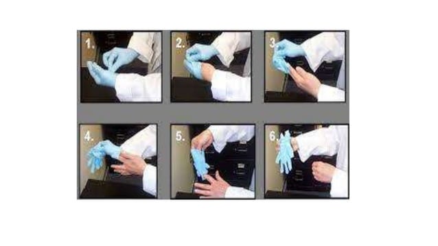Gloving degloving | PPTX | Infectious Diseases | Diseases and Conditions