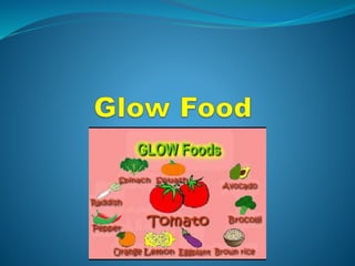 Glow Foods List