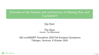 Overview of the features and architecture of Glowing Bear and tranSMART | PPT
