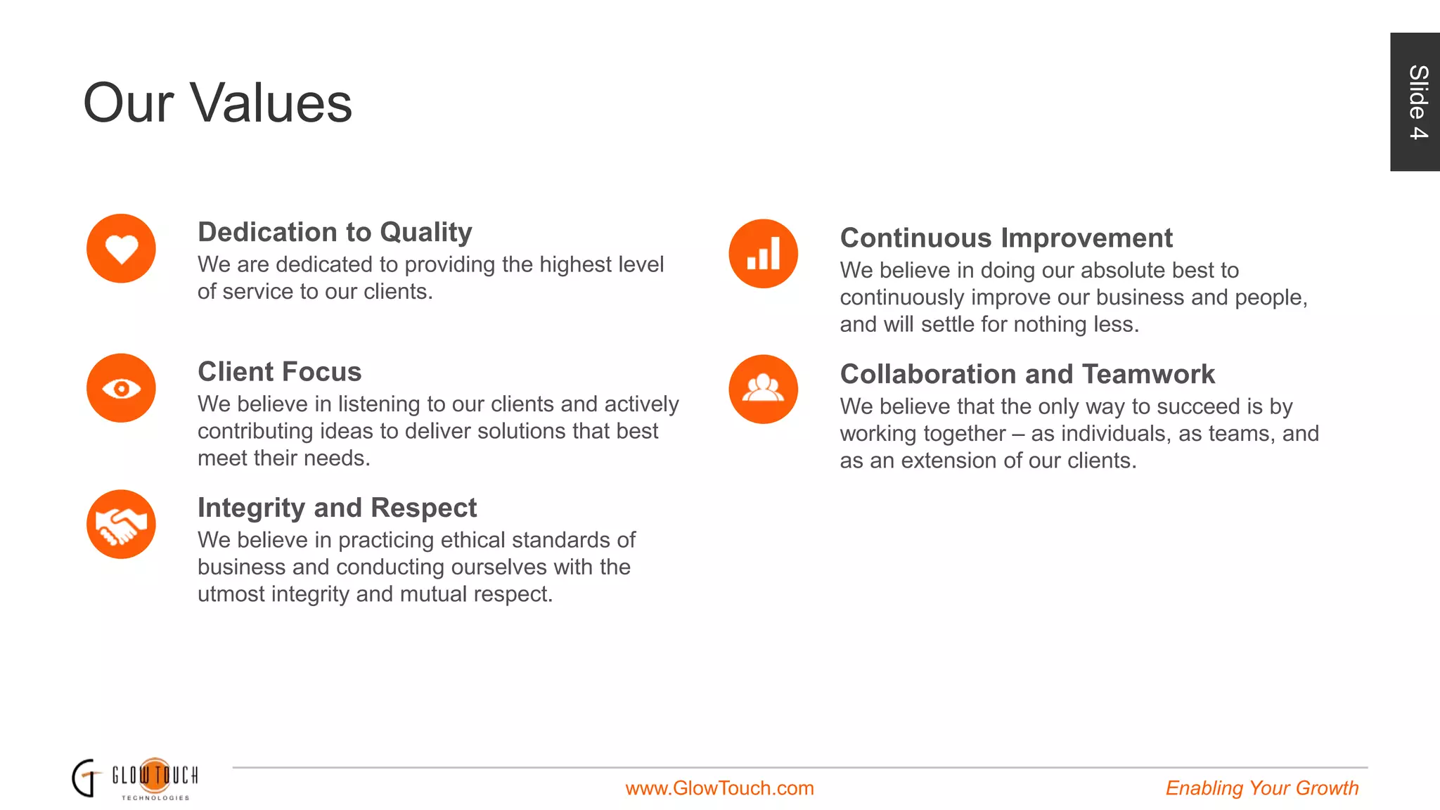 GlowTouch Company Overview | PPTX