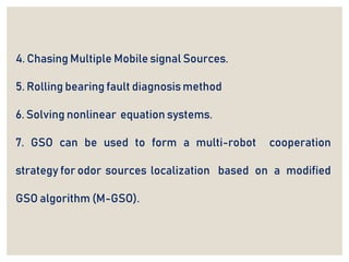 Glowworm Swarm Optimisation PPT | PDF
