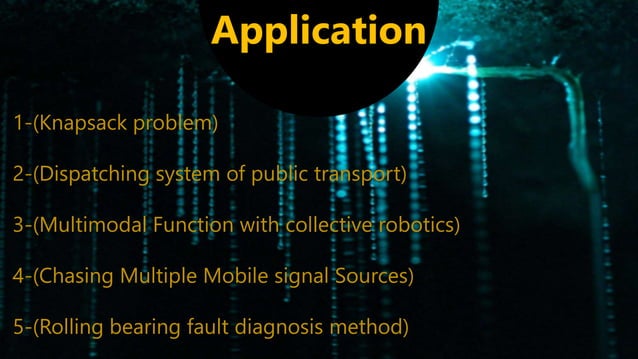 Glowworm swarm optimization (Presentation) | PPT