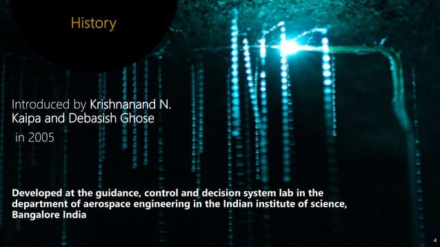 Glowworm Swarm Optimization Presentation Ppt