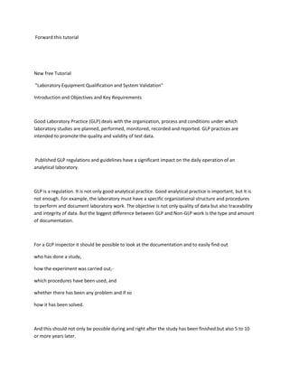 Glp. | DOCX | Pharmaceutical Industry | Industries