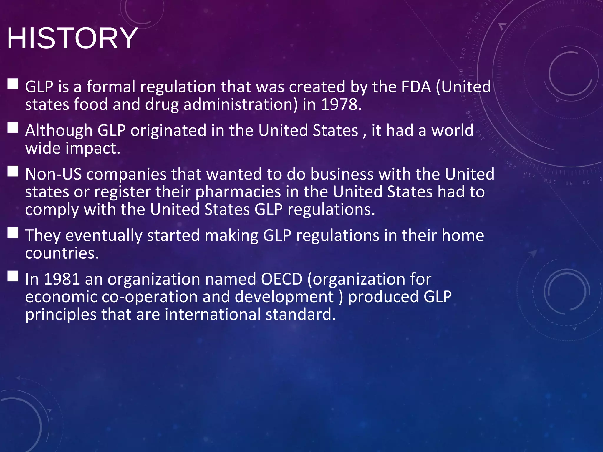 Good Laboratory Practice (GLP) | PPT